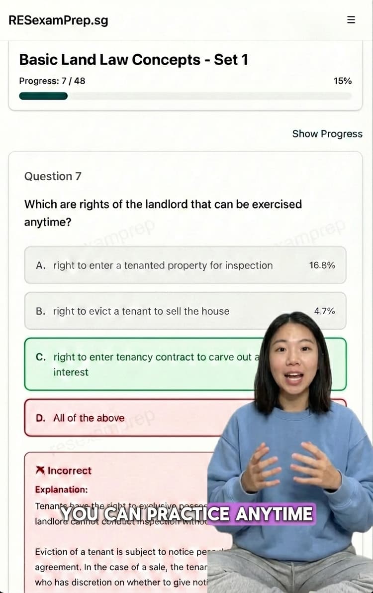 RES Exam Practice Questions & Mock Papers Singapore (2026) | RESexamPrep.sg